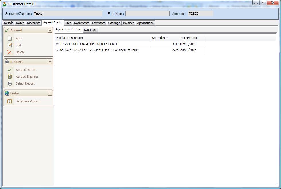 Cypher1 Customer Details