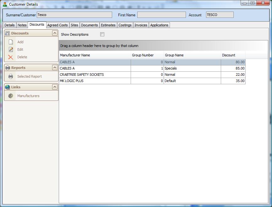 Cypher1 Customer Details