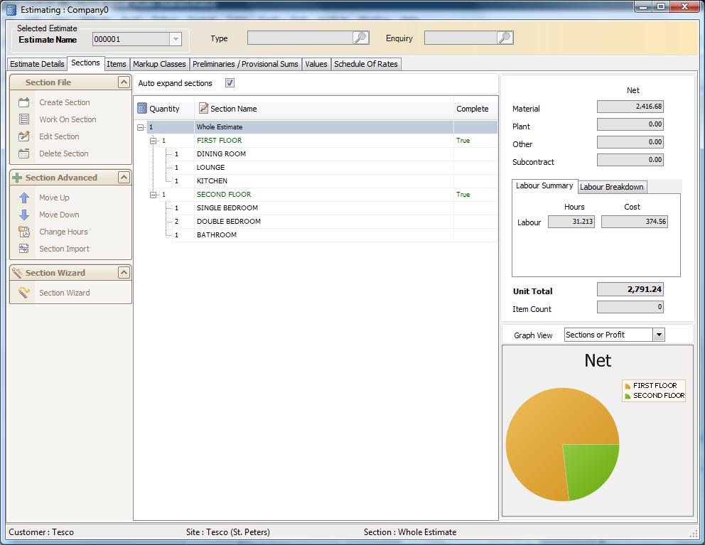 Cypher1 Estimating Software