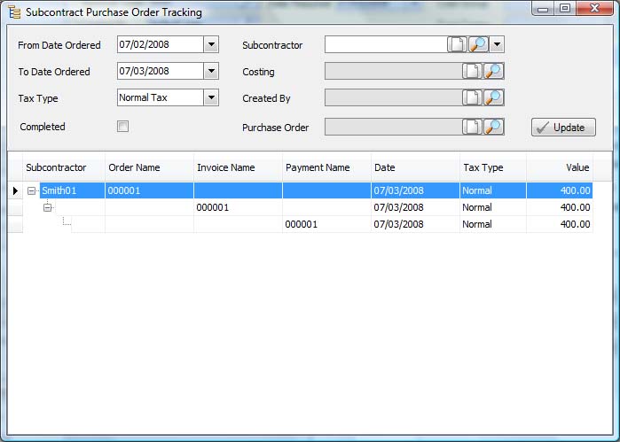 Cypher1 Subcontract Control
